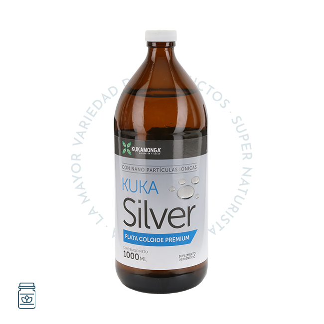 Kuka Silver Plata Coloidal 1 lt – SUPER NATURISTA KUKAMONGA